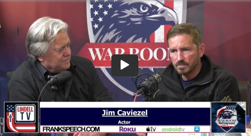 Ο ηθοποιός του Χόλιγουντ Jim Caviezel λέει ότι η CIA «Διαχειρίζεται το ...